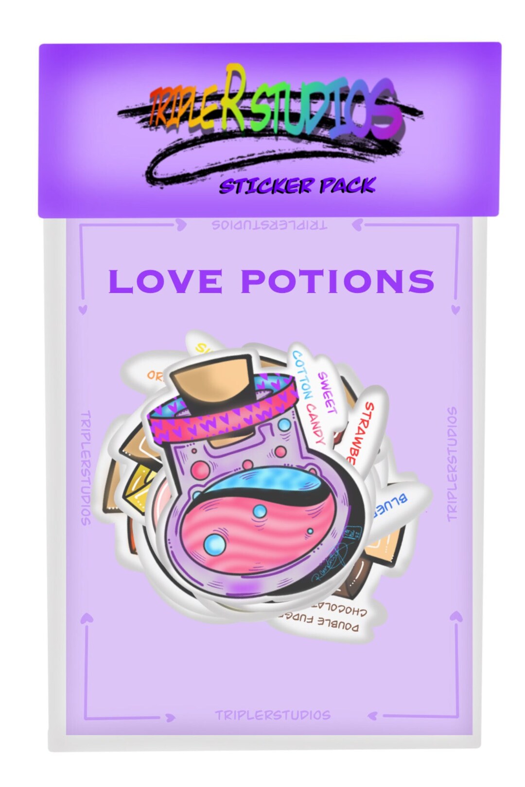 Love Potion Sticker Packs PREORDER - Etsy