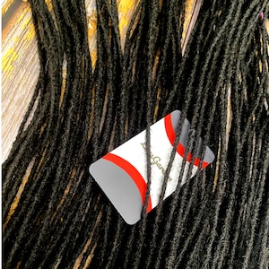 Handmade Human Hair Sisterlocks Extensions: Micro Locs (1B Natural ...