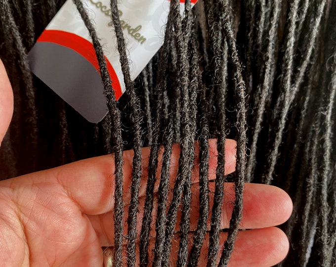 50 Sisterlock Extensions Micro Locs Human Hair Dreadlock Extensions ...