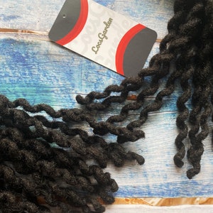 Deep Wave Human Hair Loc Extensions: Crochet Dreadlock Extensions - Etsy