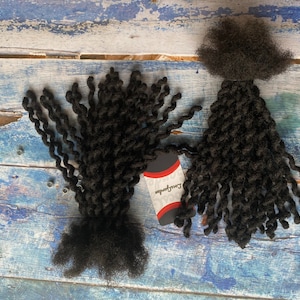 Deep Wave Human Hair Loc Extensions: Crochet Dreadlock Extensions - Etsy