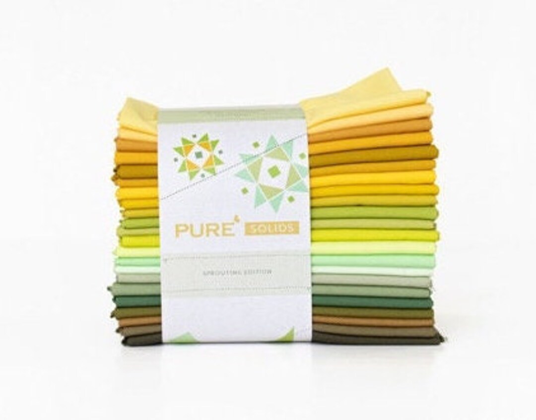 Sprouting Pure Solids Fabric Bundle by Art Gallery Fabrics Fat Quarter ...