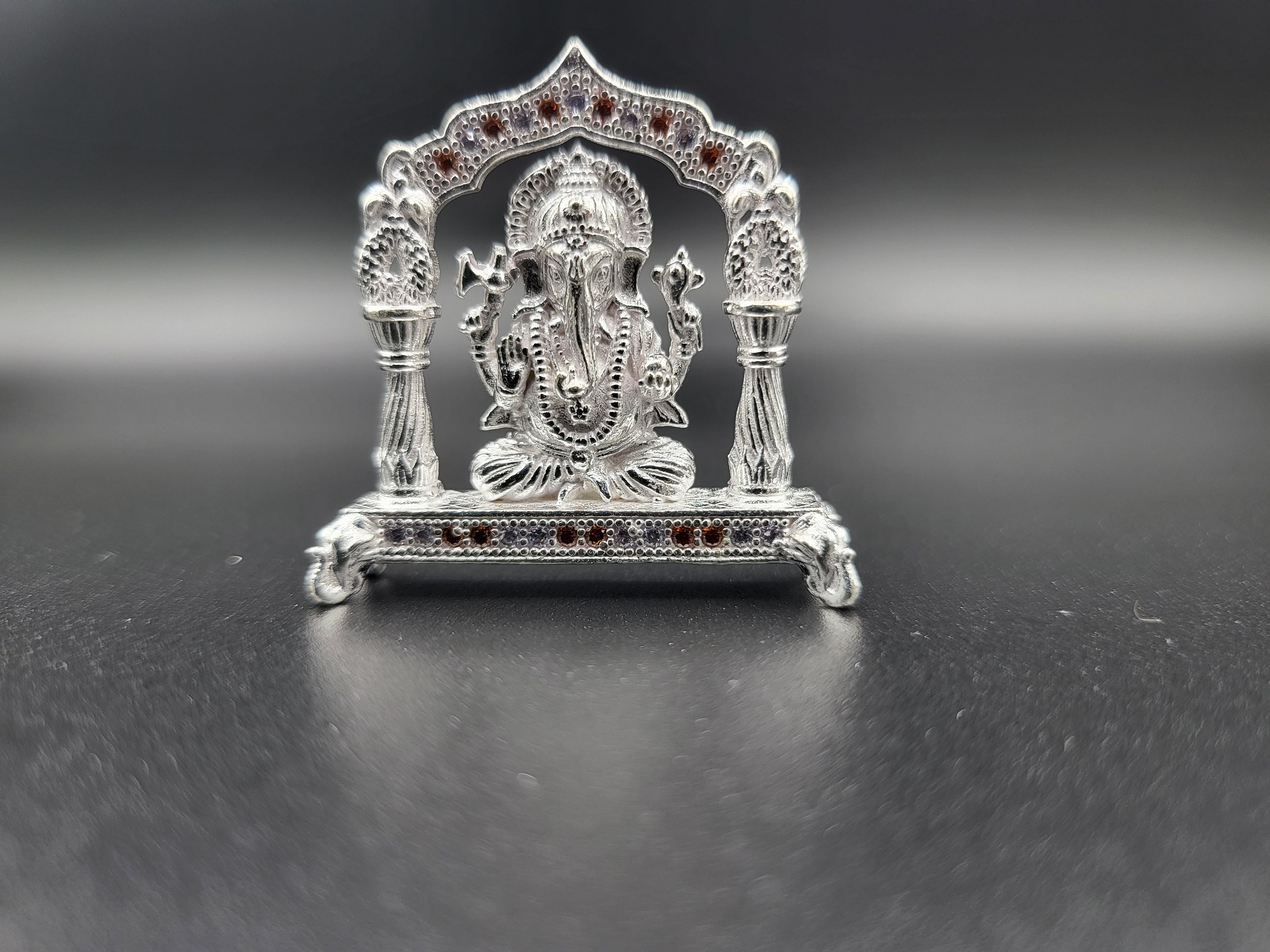 925 Silver Ganesh Ji, Laxmi Ji and Saraswati Ji - Etsy