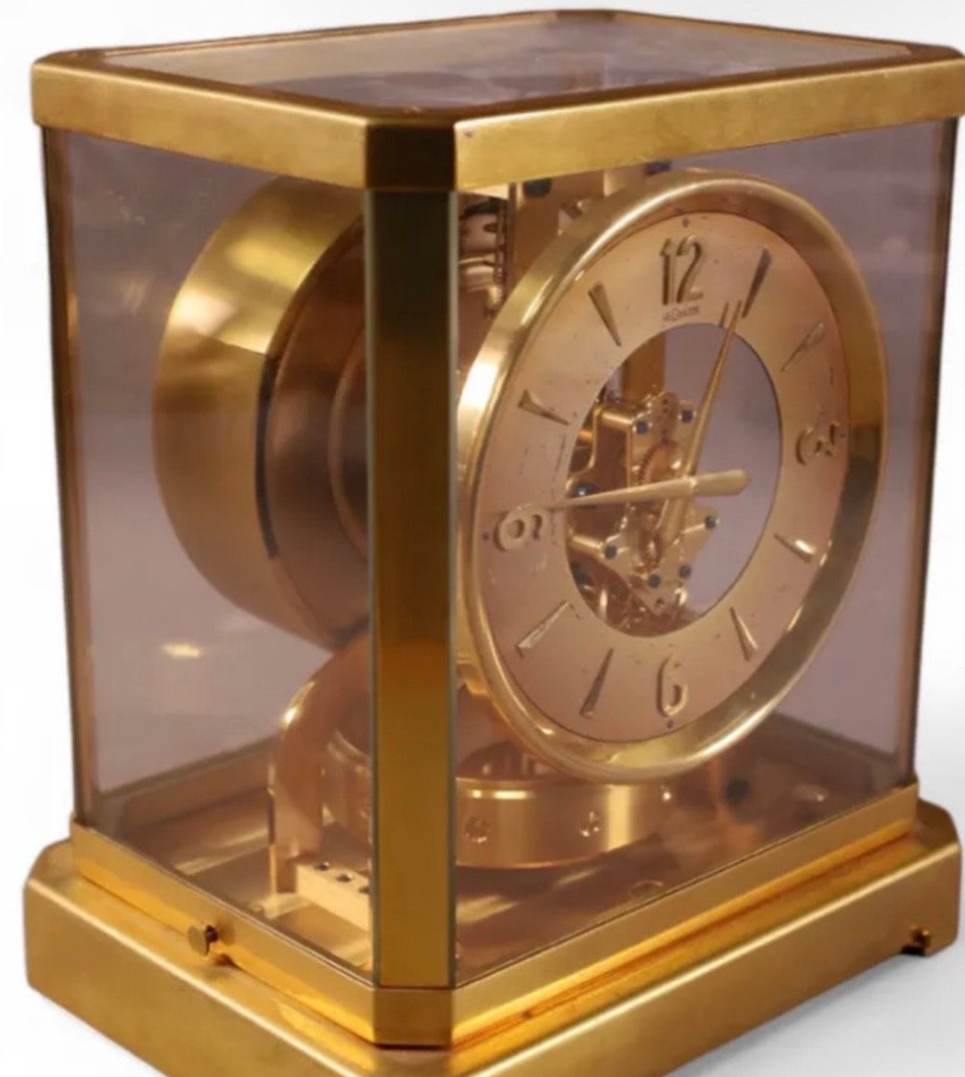 Lecoultre Atmos Mantle Clock. Running as It Should. Perpetually Run by ...