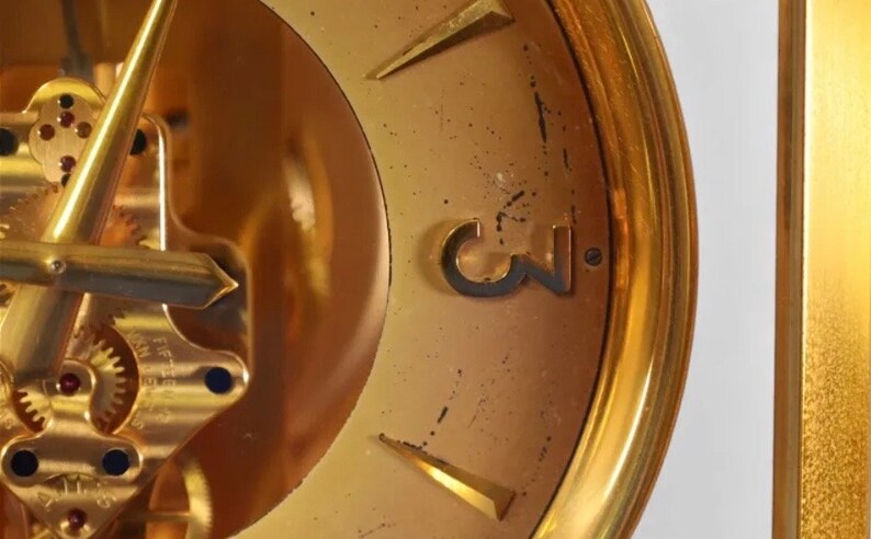 Lecoultre Atmos Mantle Clock. Running as It Should. Perpetually Run by ...