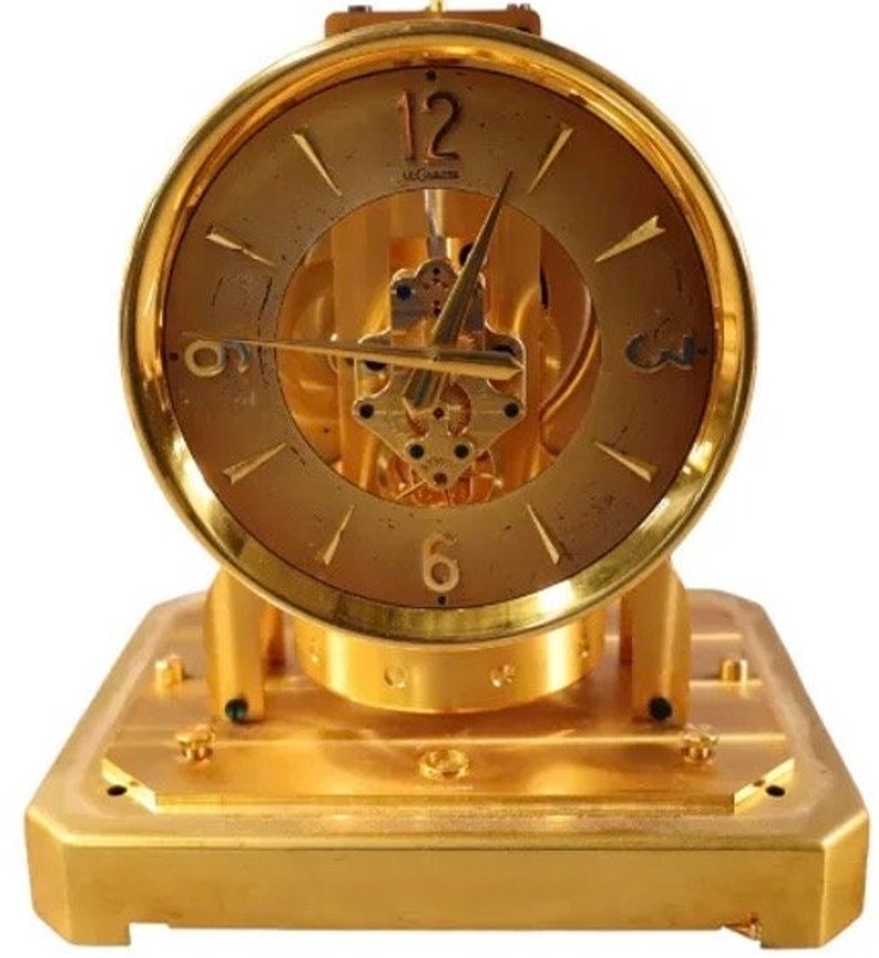 Lecoultre Atmos Mantle Clock. Running as It Should. Perpetually Run by ...