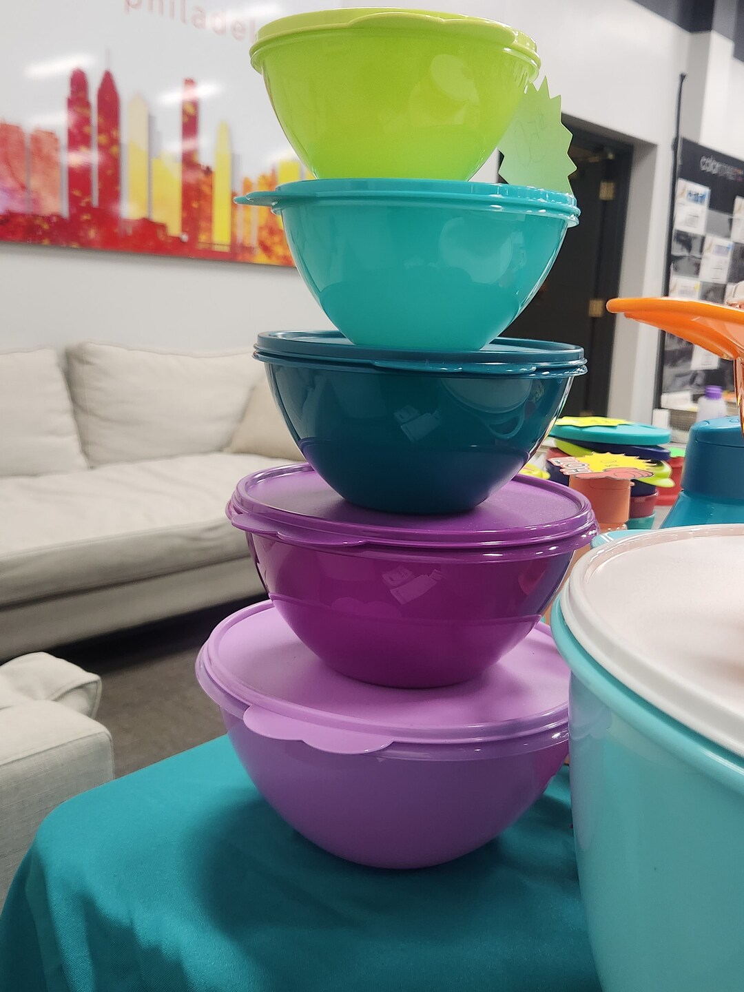 5-pc Wonderlier Tupperware Bowl Set - Etsy