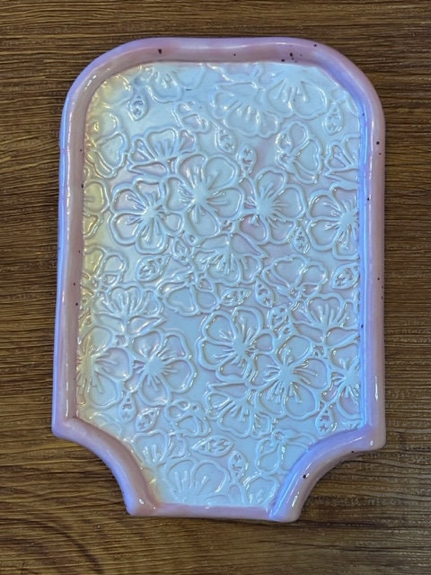 Handmade Ceramic Spoon Rest | Large Pottery Spoon Rest | Cooking Spoon ...