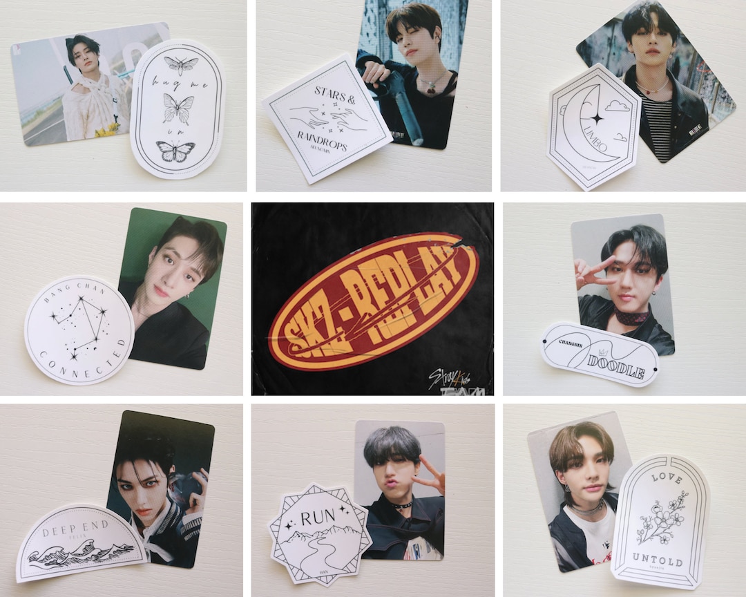 SKZ Sticker - Skz-replay Solo Songs - Etsy