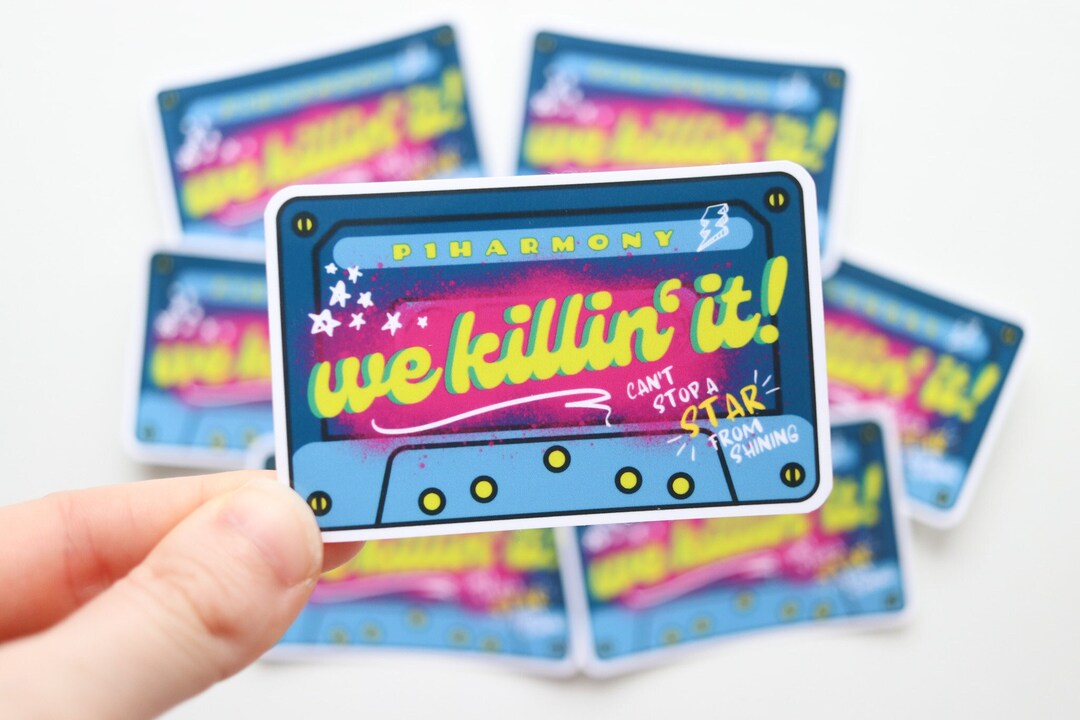 P1H Sticker - Killin' It - Etsy
