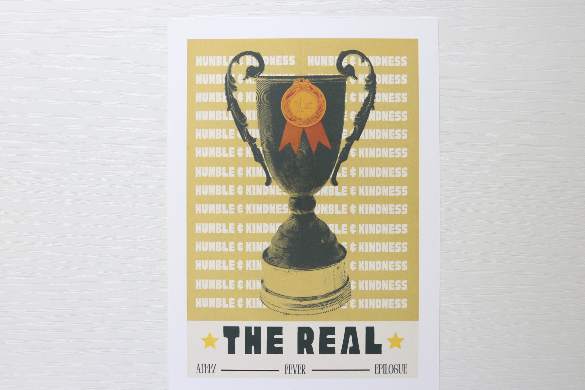 ATEEZ Wall Print - subtle kpop wall print - The Real Poster sold by ...