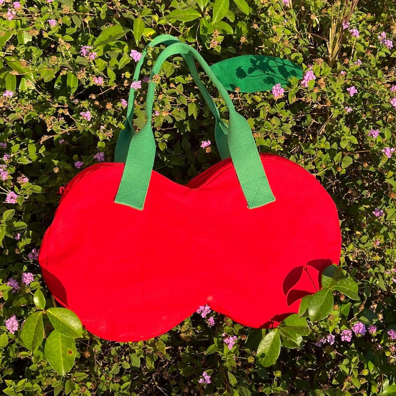 The Cherry Bag Sewing Pattern, Cherry Shoulder Bag Sewing Pattern With ...