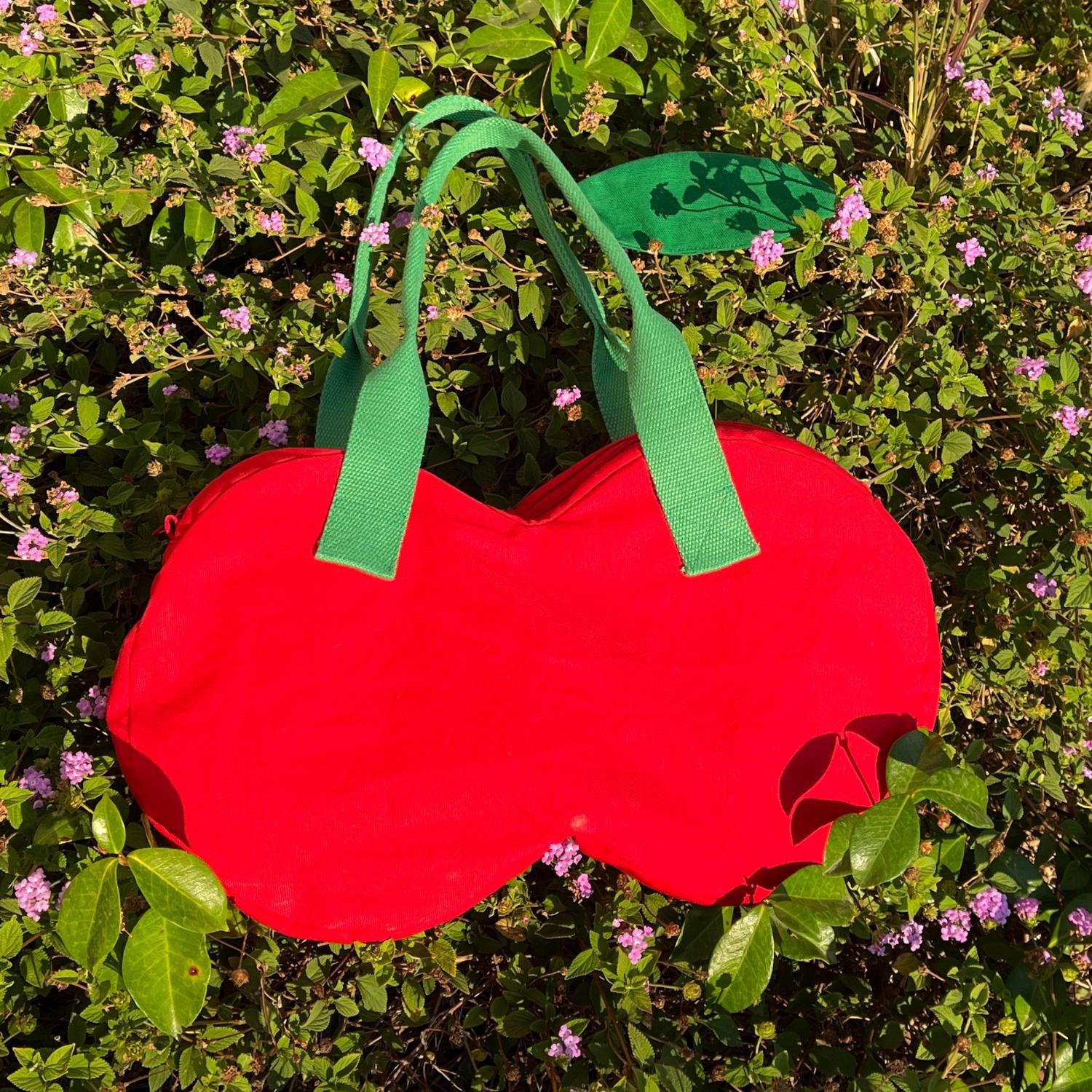 The Cherry Bag Sewing Pattern, Cherry Shoulder Bag Sewing Pattern With ...
