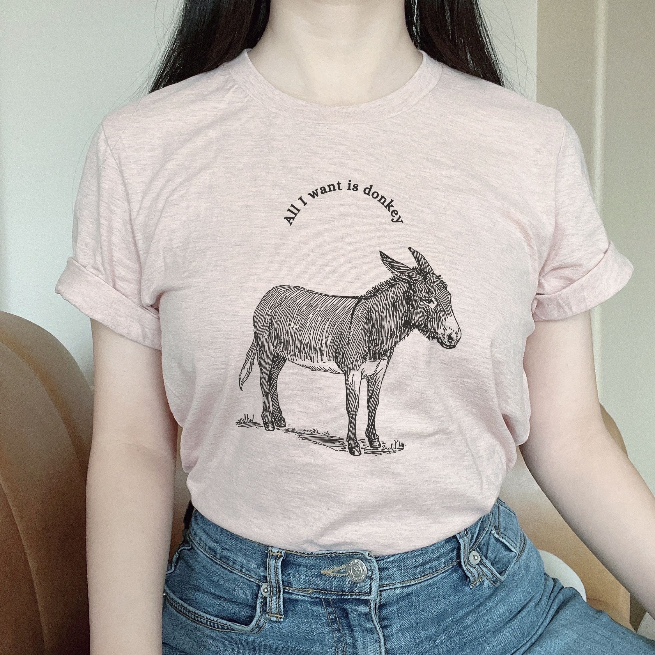 Funny Donkey Shirt, Farm Animal Shirt, Donkey Gifts, Donkey T Shirt, Donkey Lovers Gift, Pet ...