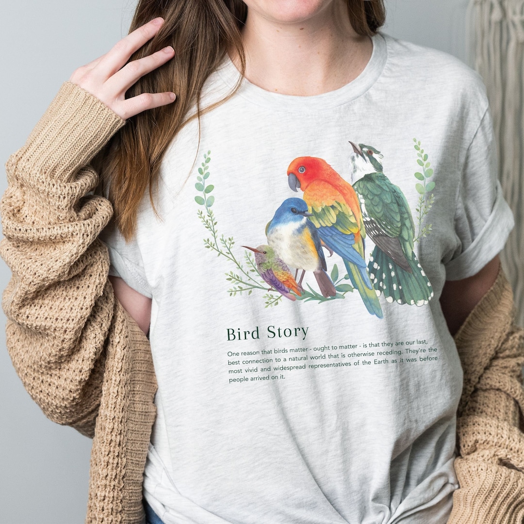 Bird Lady Shirt, Birdwatcher Shirt, Bird Lovers Shirt, Bird Nerd Gift ...