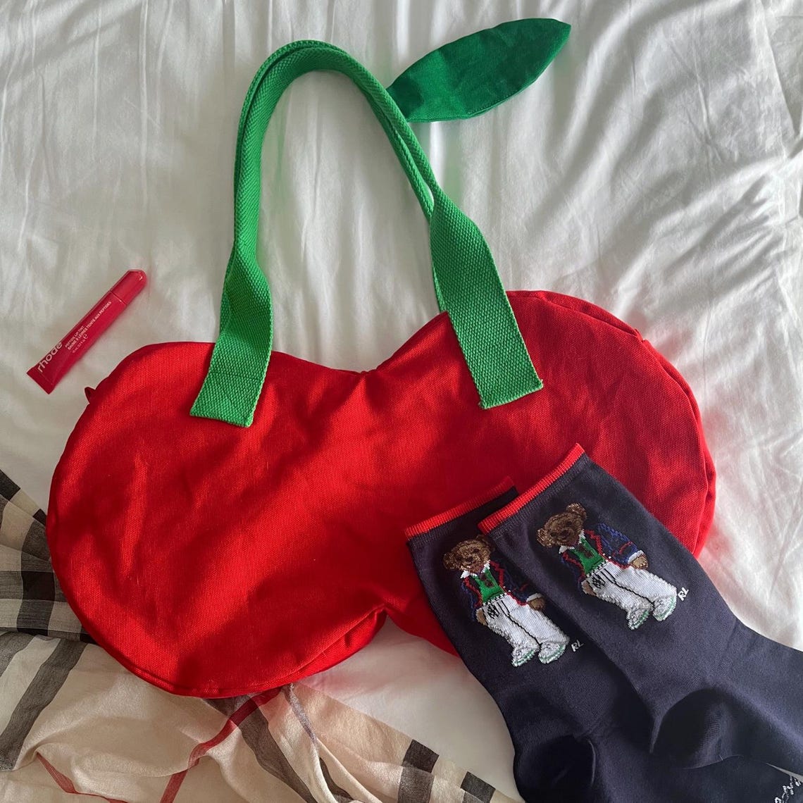 The Cherry Bag Sewing Pattern, Cherry Shoulder Bag Sewing Pattern With ...