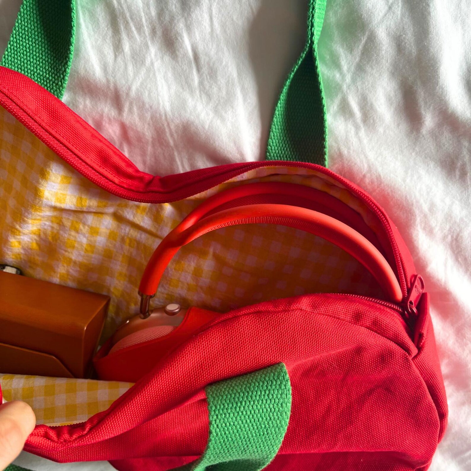 The Cherry Bag Sewing Pattern, Cherry Shoulder Bag Sewing Pattern With ...