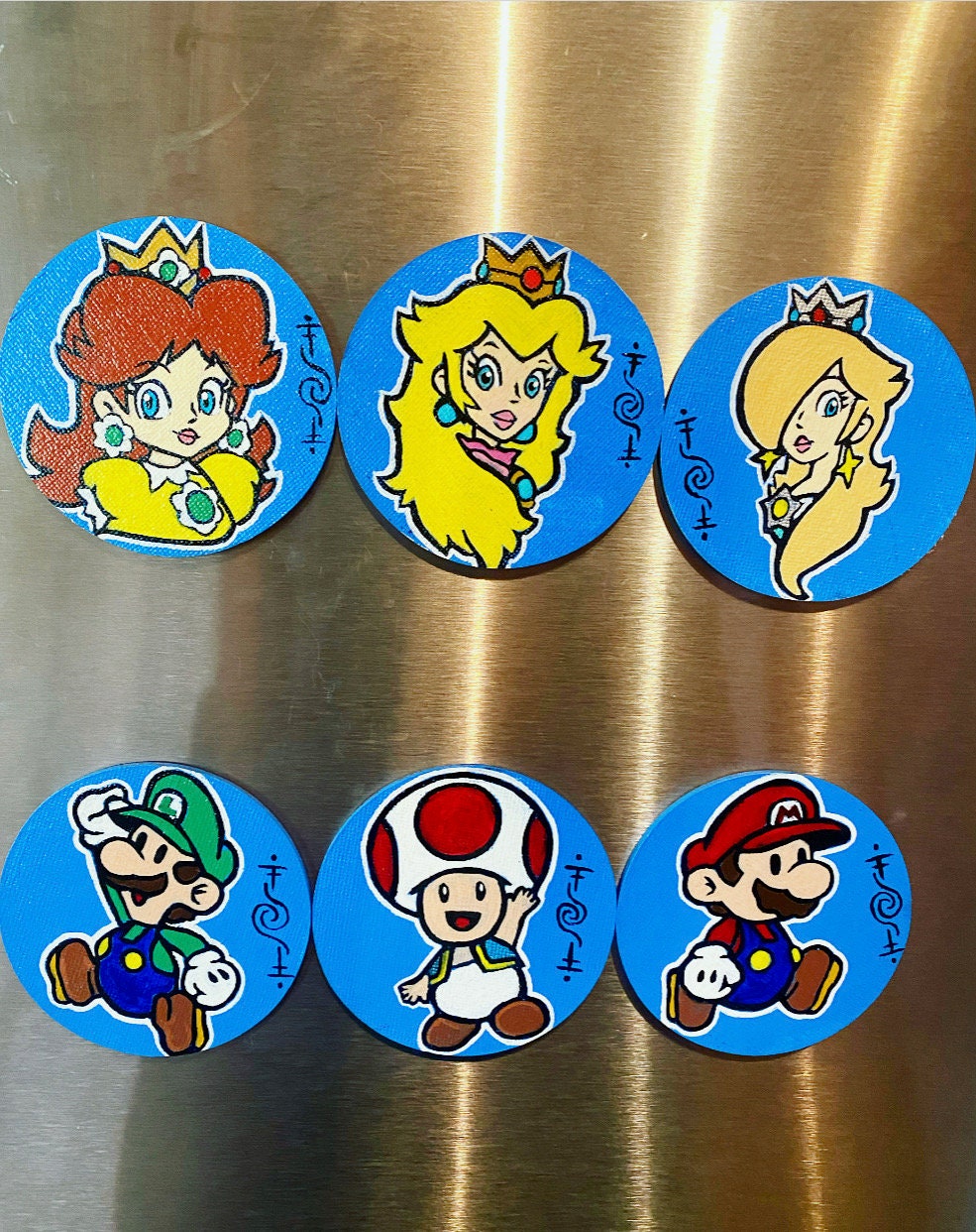 Super Mario Bros Peaches Magnet - Etsy