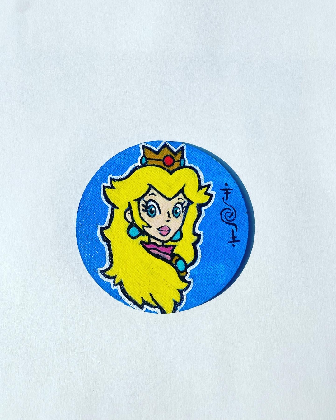 Super Mario Bros Peaches Magnet - Etsy