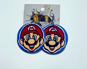 Nintendo Earrings, Switch, Super Mario, Nintendo Switch, Geek Earrings ...