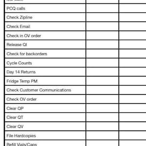 Pharmacy Checklist 2026 - Etsy