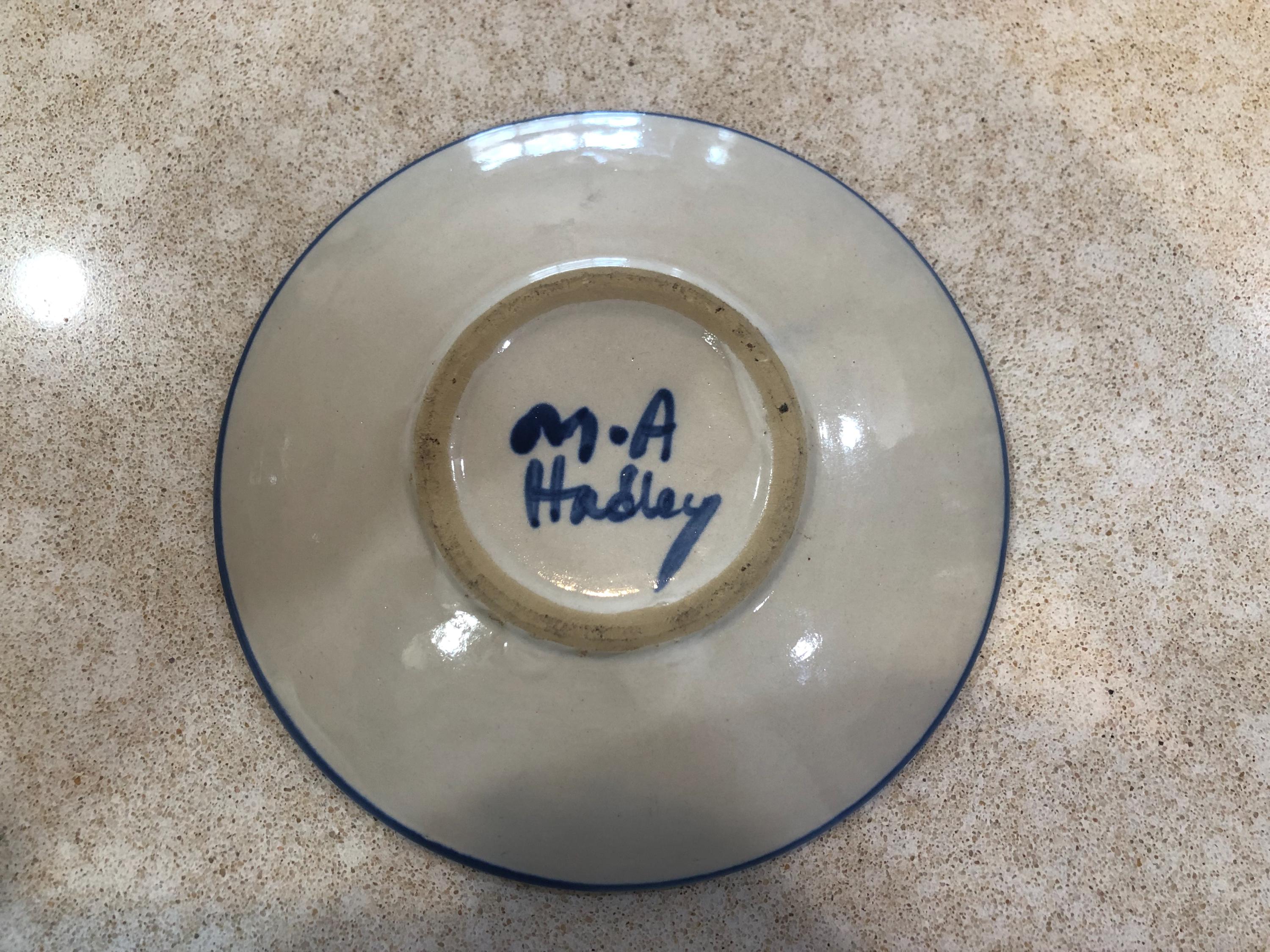 M. A. Hadley Coffee Cup and Saucer - Etsy