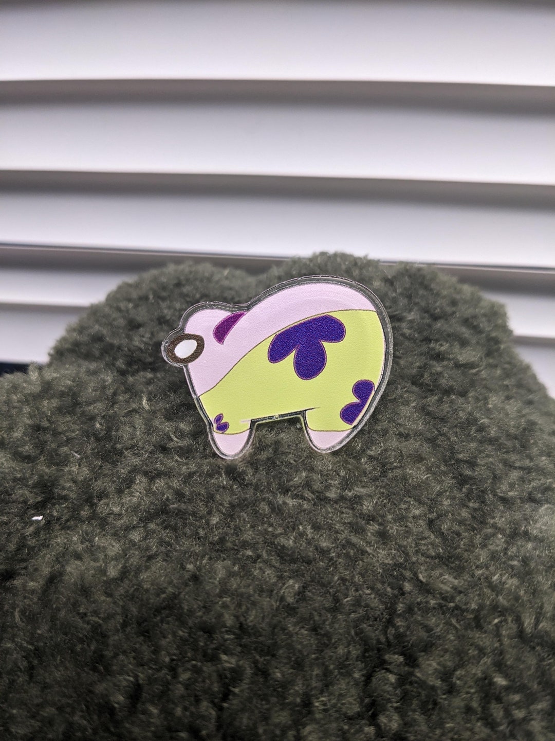 Among Us Patrick Sussy Baka Acrylic Pin - Etsy