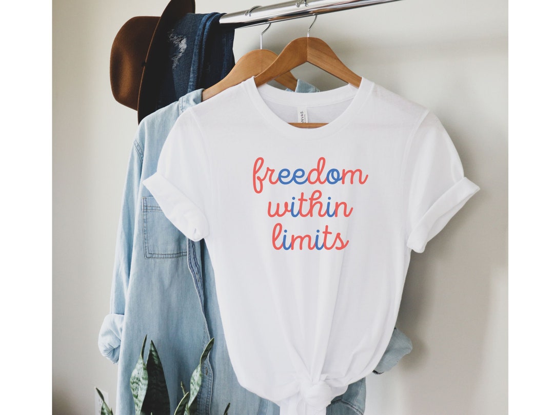 Freedom Within Limits Montessori T-shirt, Montessori Teacher Shirt Gift ...