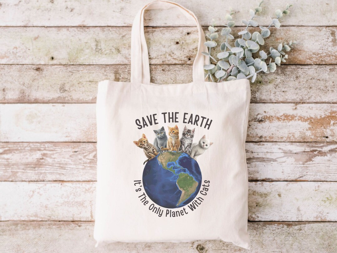 Save the Earth Aesthetic Tote Bag Earth Day Tote Bag Earth - Etsy