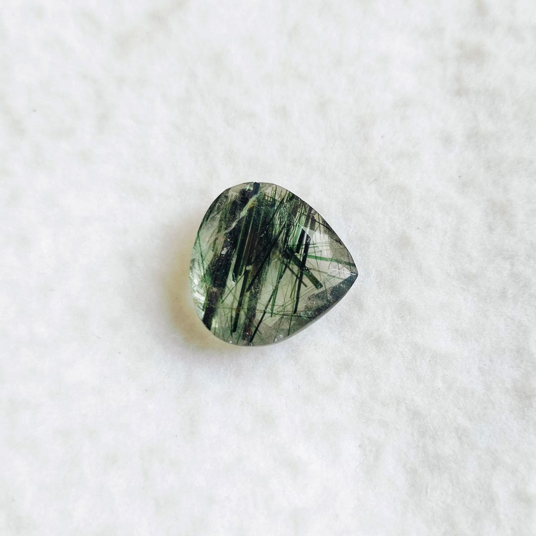Brilliant Cut AAA Quality Green Rutile, Size - 16x16 MM, Heart Shape ...