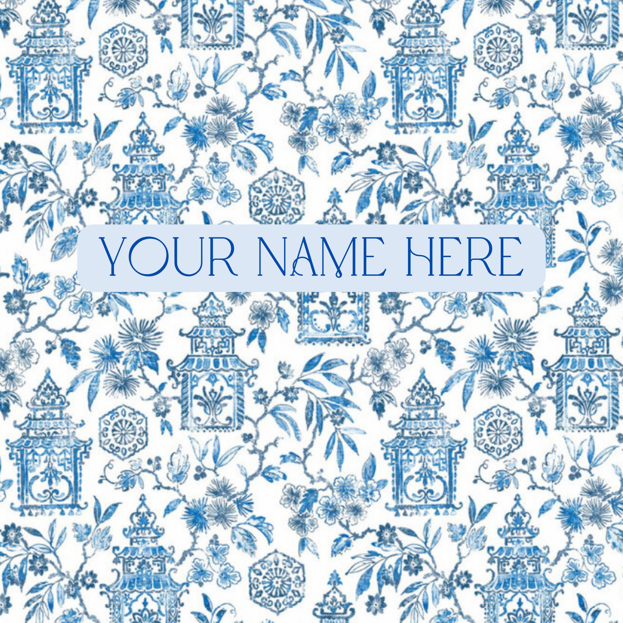 Mahjong Card Sticker - the Classic Blue - Etsy