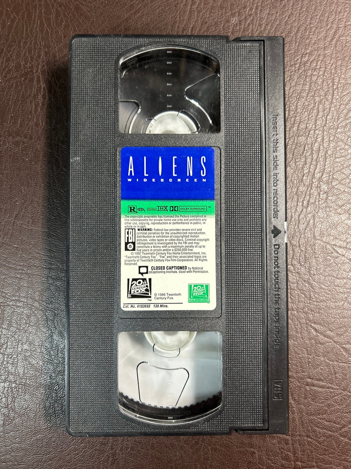 Aliens Widescreen Series VHS - Etsy