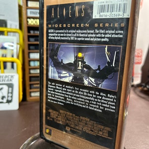 Aliens Widescreen Series VHS - Etsy
