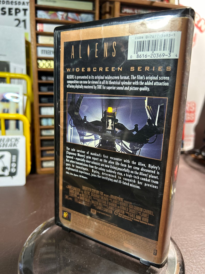 Aliens Widescreen Series VHS - Etsy
