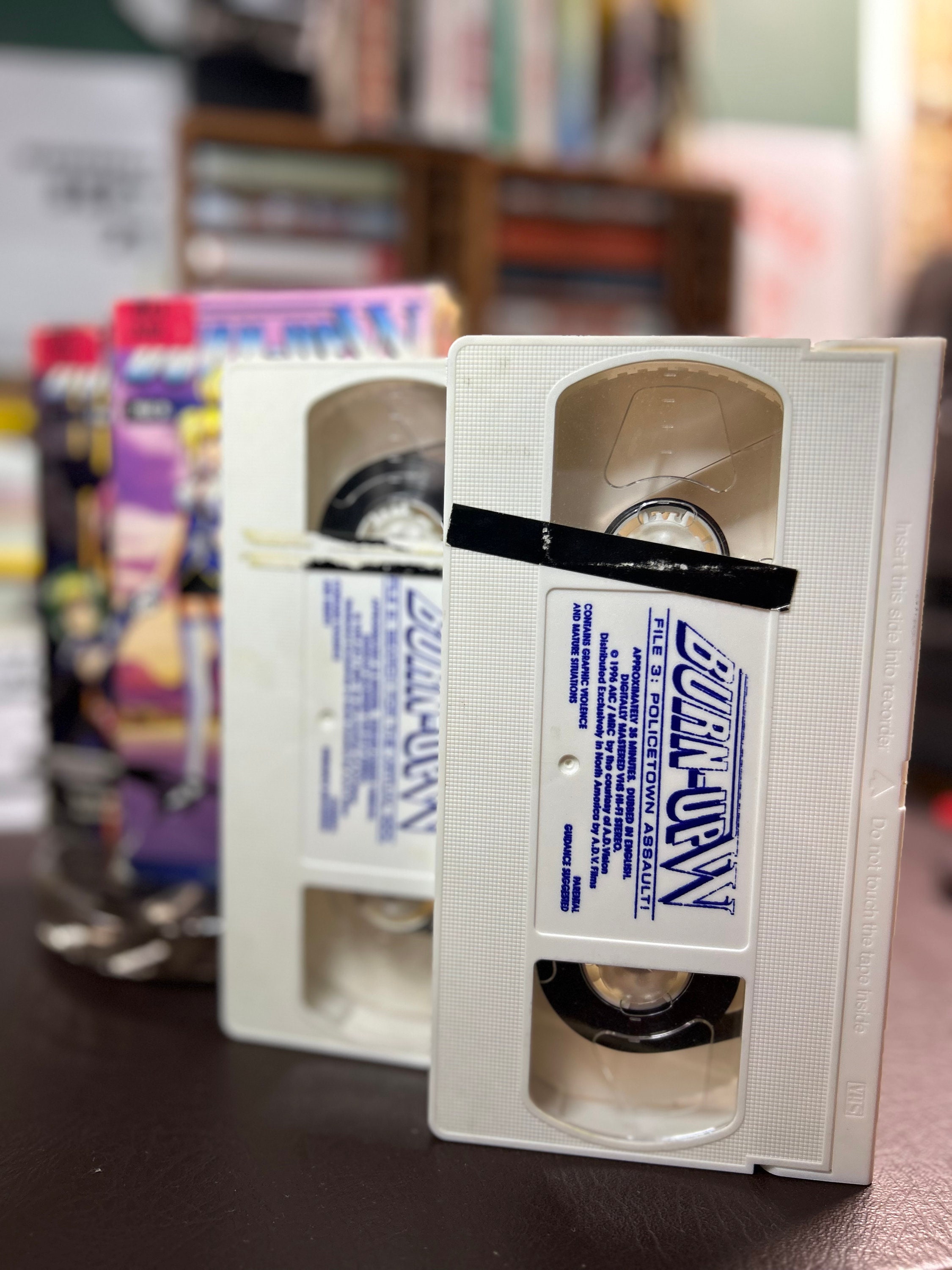 Burn-upw Anime VHS Files 2 & 3 - Etsy