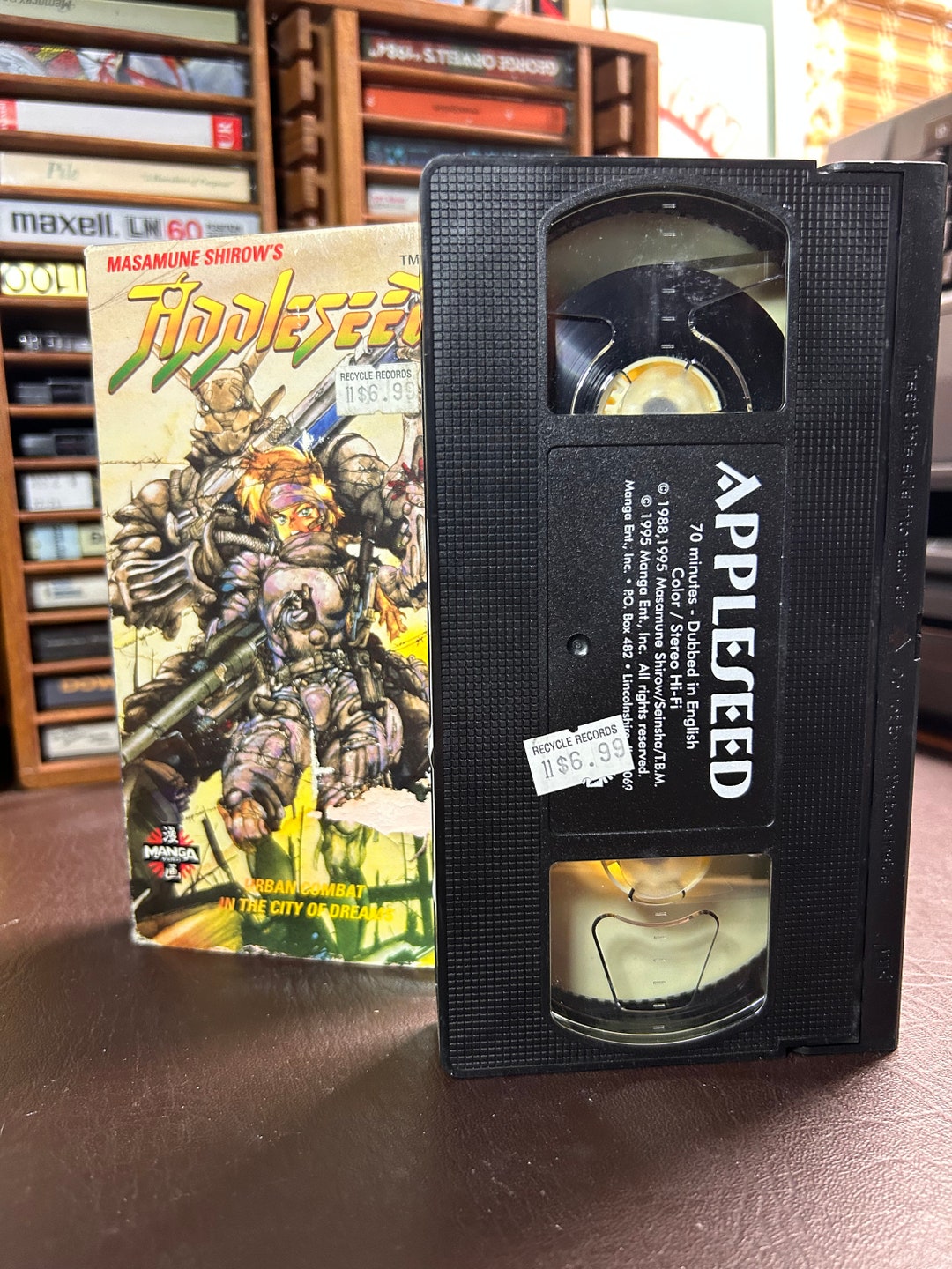 Masumune Shirow’s Appleseed VHS 1988 - Etsy