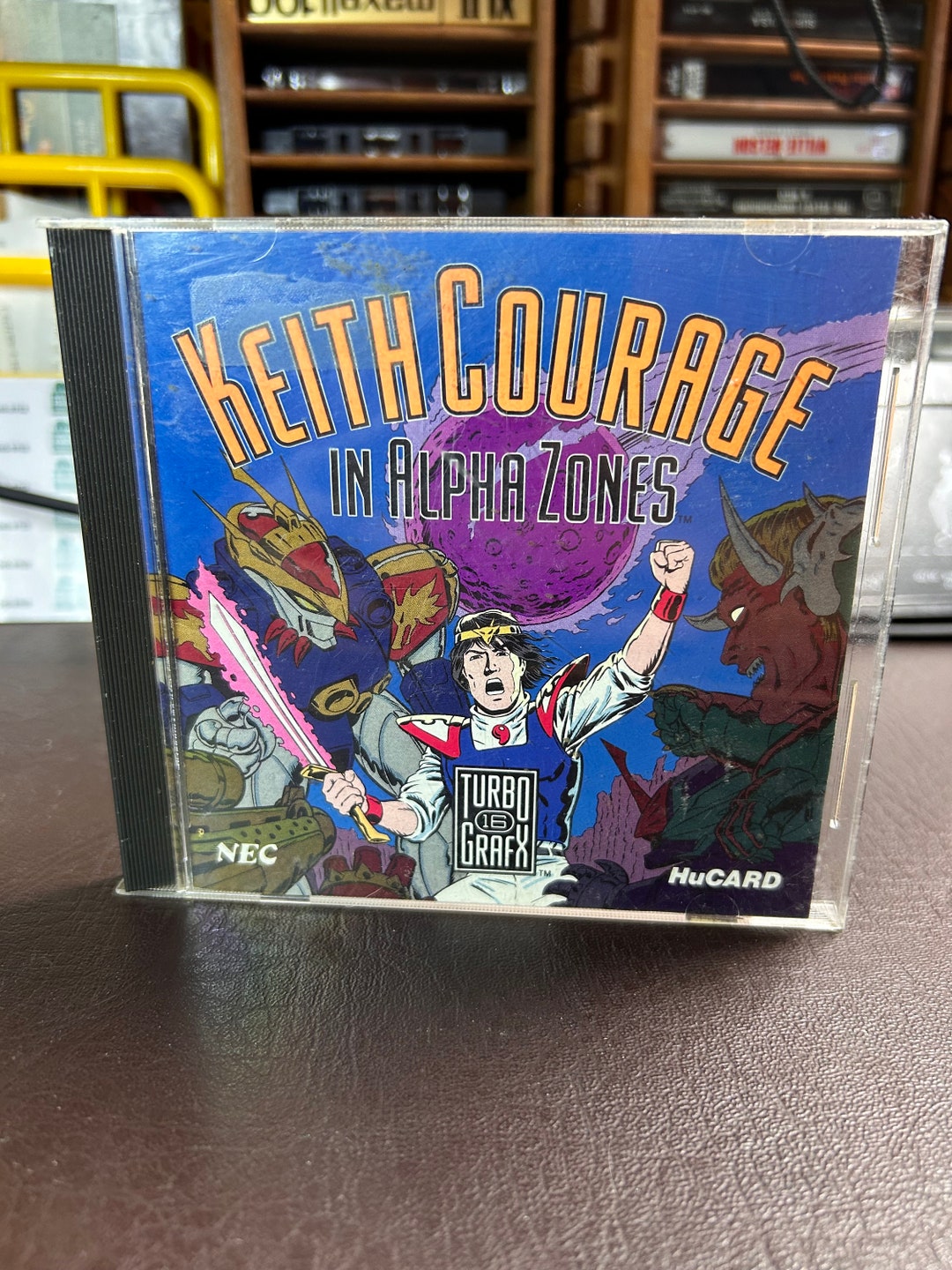 Keith Courage in Alpha Zones Complete Turbo Grfx 16 - Etsy