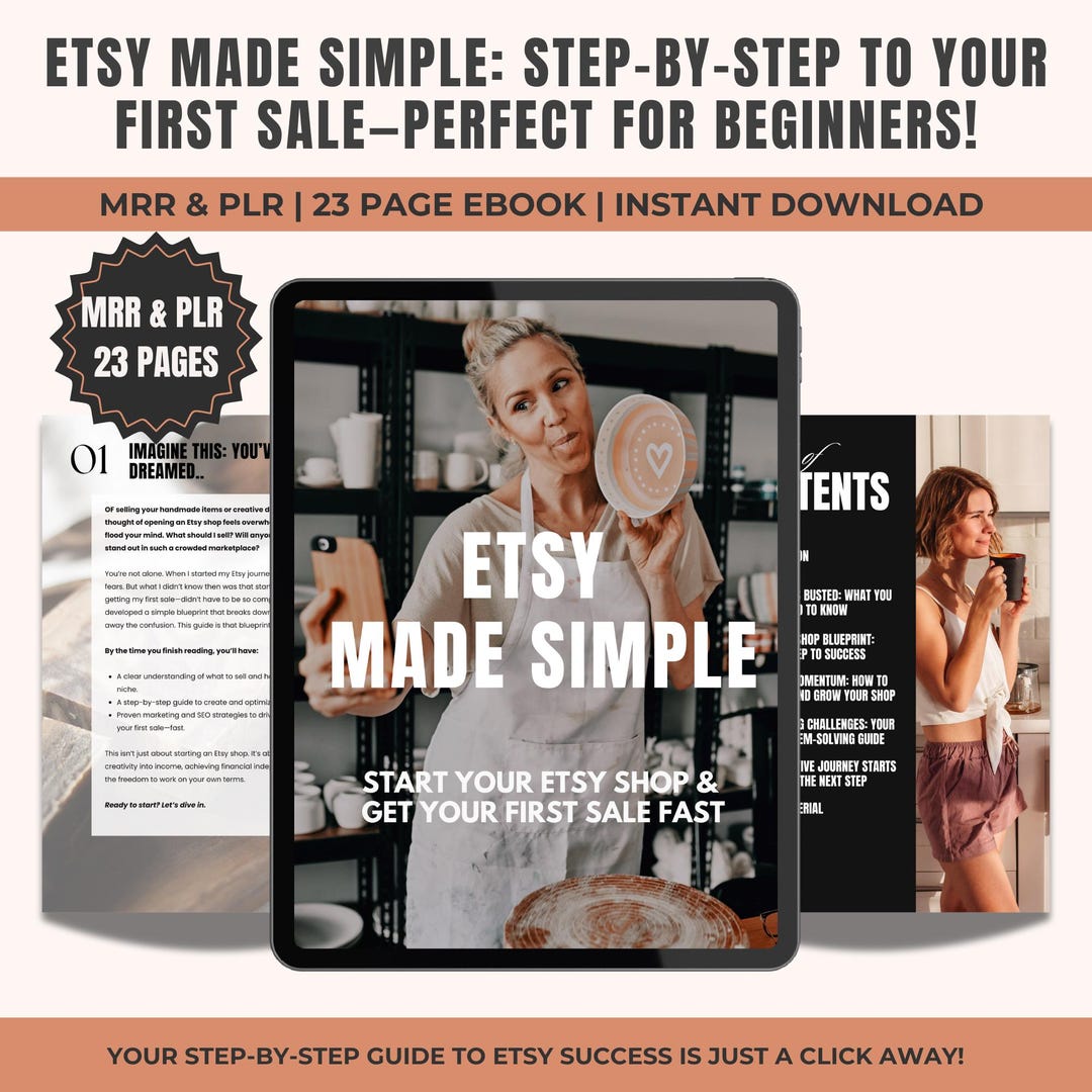 Etsy Selling Guide: How to Start Your Shop & Sell on Etsy Fast - Etsy