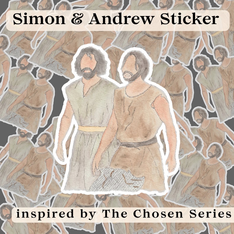 The Chosen Sticker Pack Transparent Bible Stickers - Etsy UK