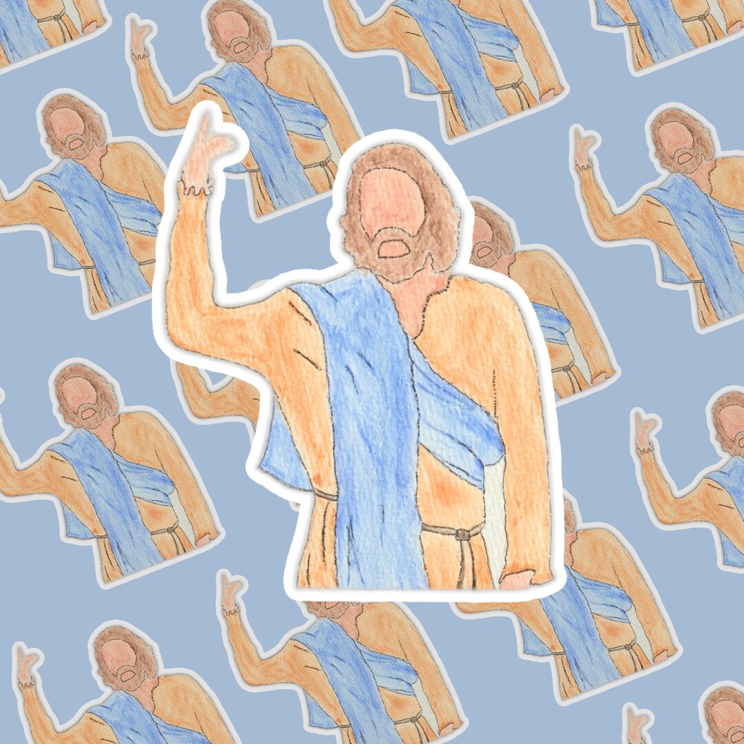 Jesus Sermon on the Mount Sticker the Chosen Bible Sticker - Etsy