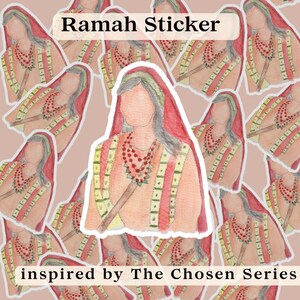 The Chosen Sticker Pack Transparent Bible Stickers - Etsy