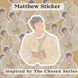 The Chosen Sticker Pack Transparent Bible Stickers - Etsy