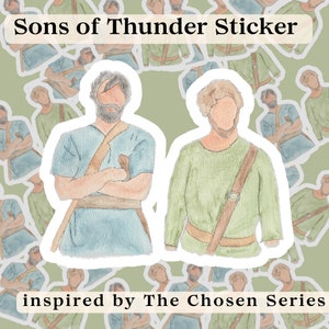The Chosen Sticker Pack Transparent Bible Stickers - Etsy