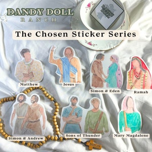 Matthew Sticker the Chosen Bible Sticker - Etsy