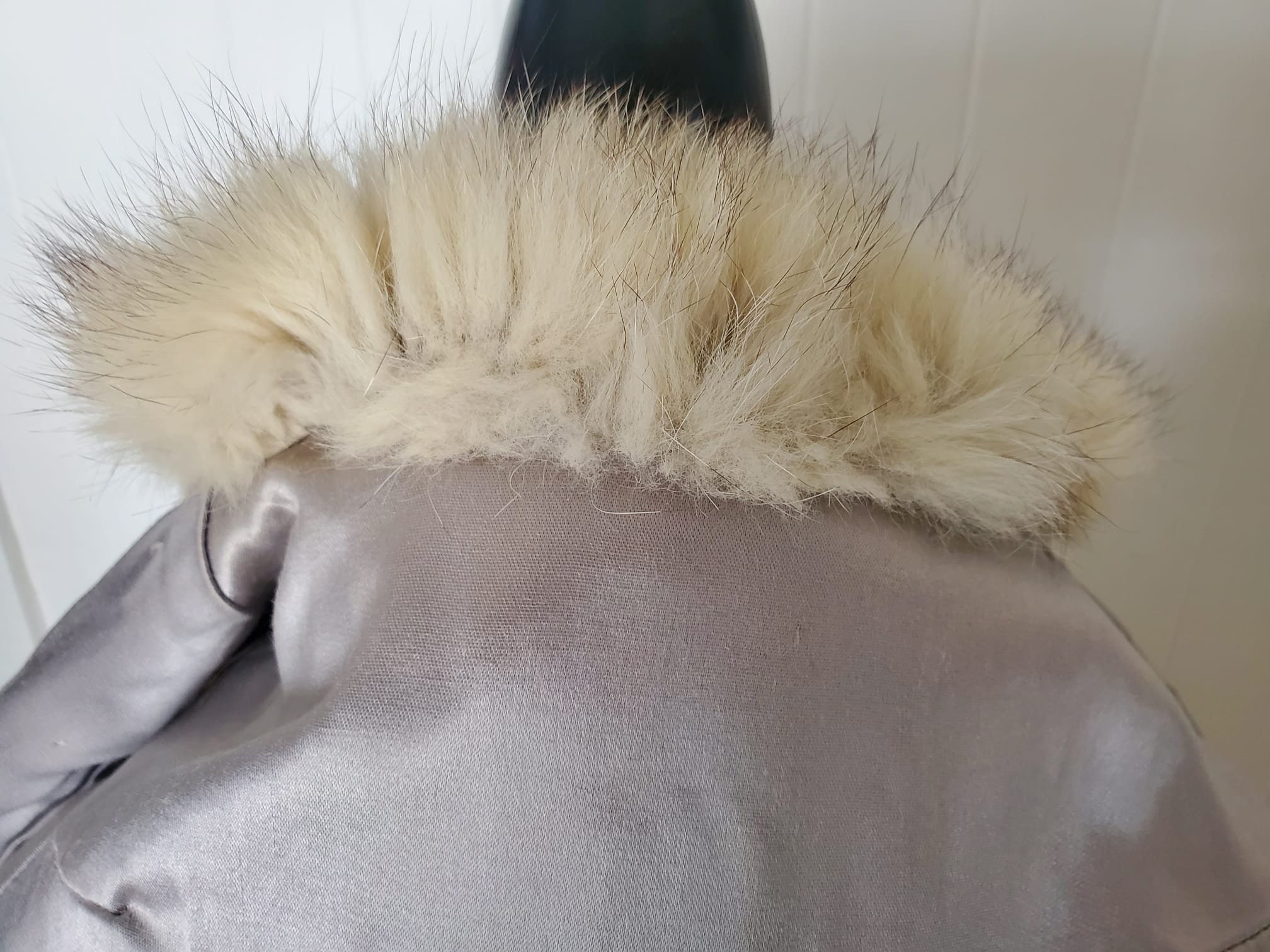 Silver Fox Ladies Vintage Coat by Stavros - Etsy