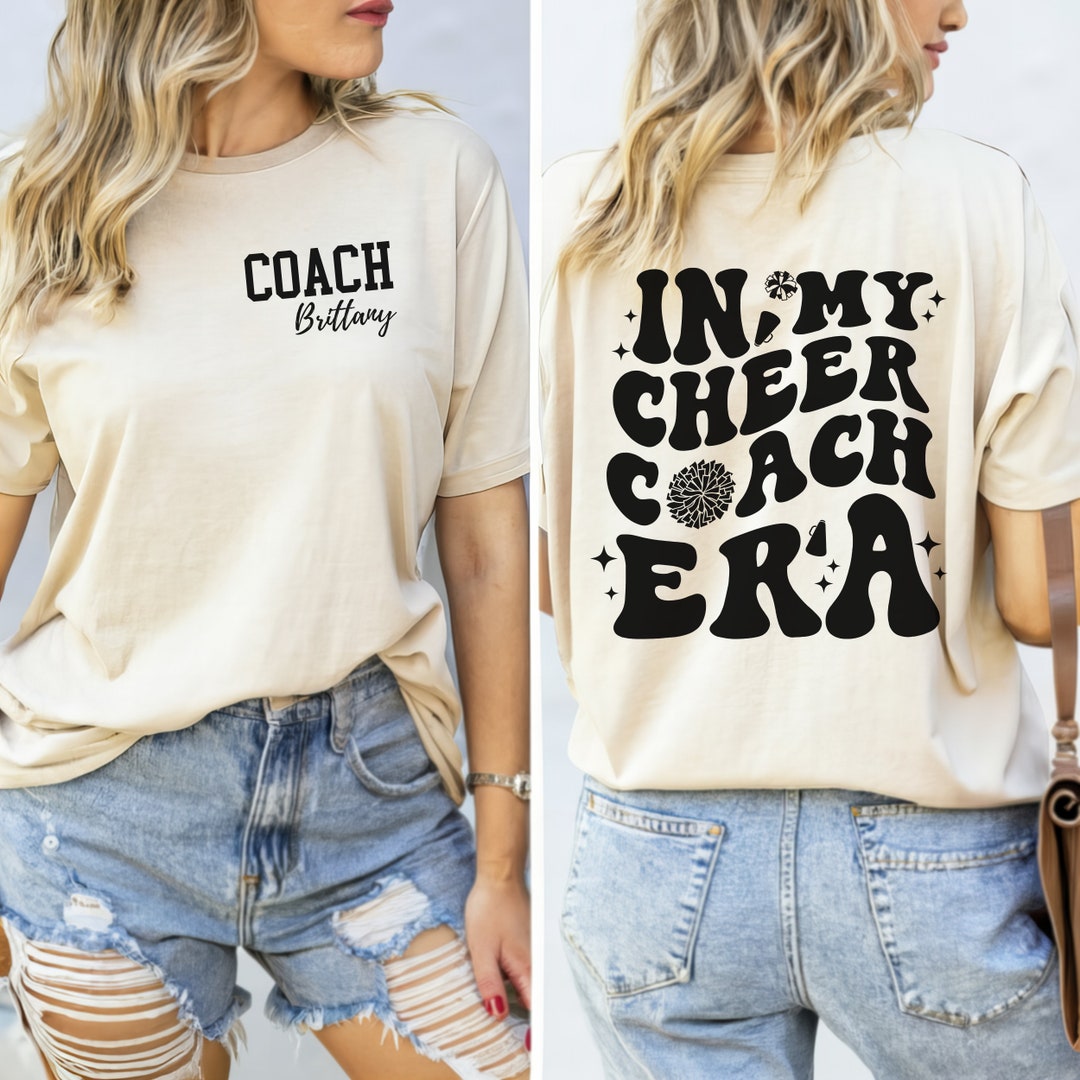 Custom Cheer Coach Shirt for Cheer Coach Gift for Cheer Coach ...