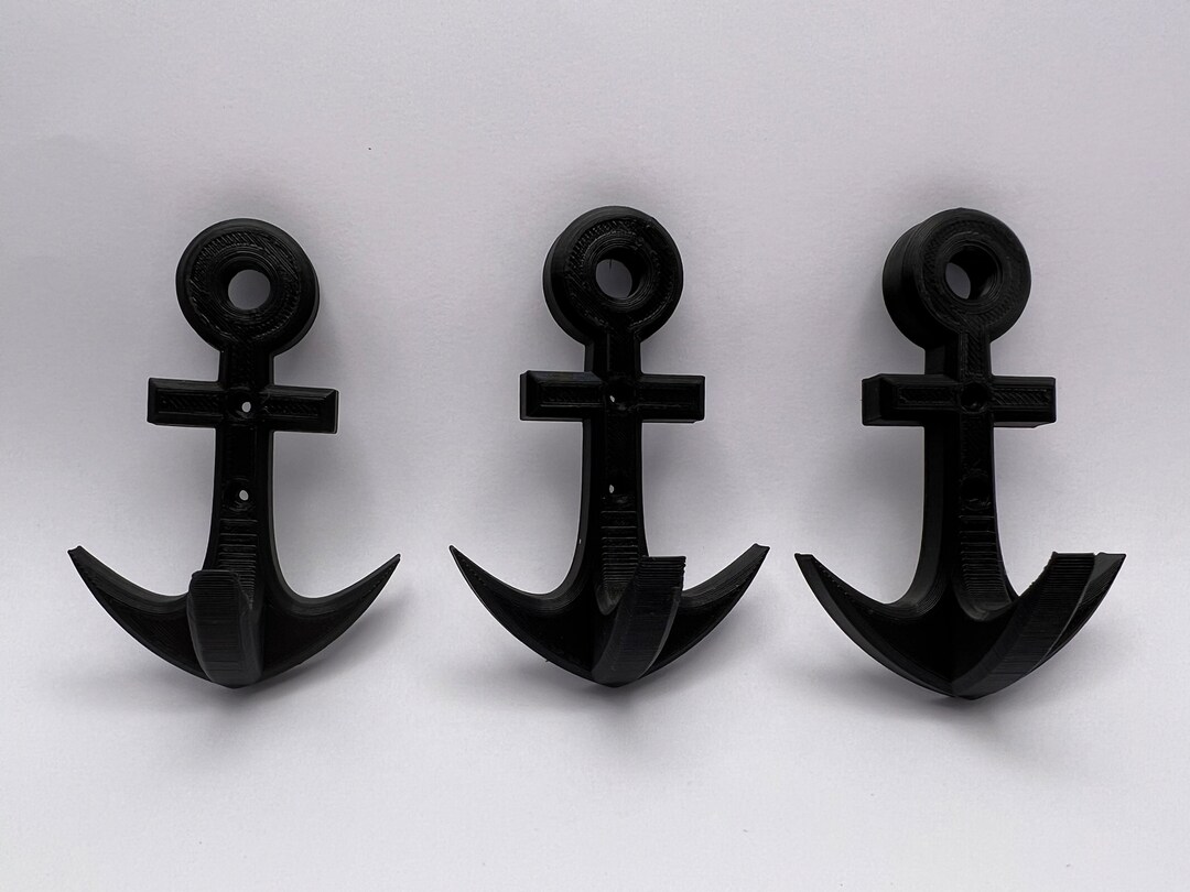 Anchor Hooks 3 Pack Choose Your Color - Etsy