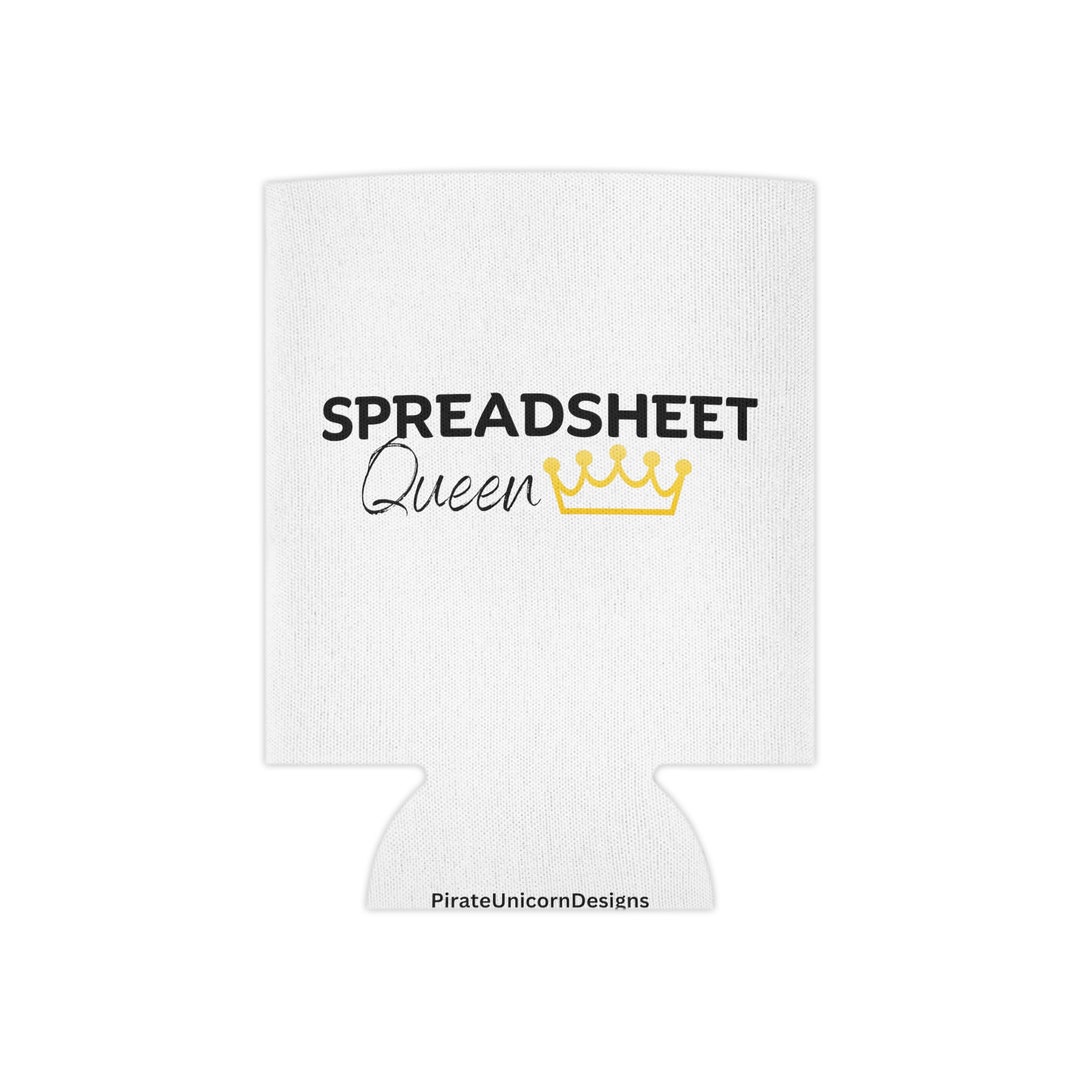 Spreadsheet Queen Can Cooler - Etsy