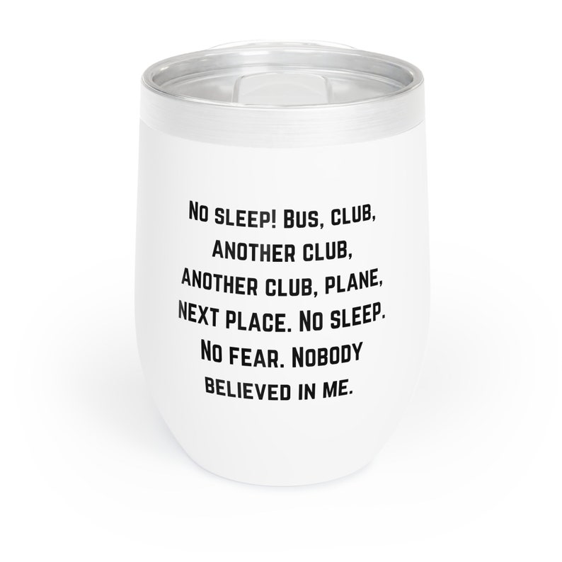 No Sleep Bus Club Another Club Lady Gaga Chill Wine Tumbler Gift Music ...