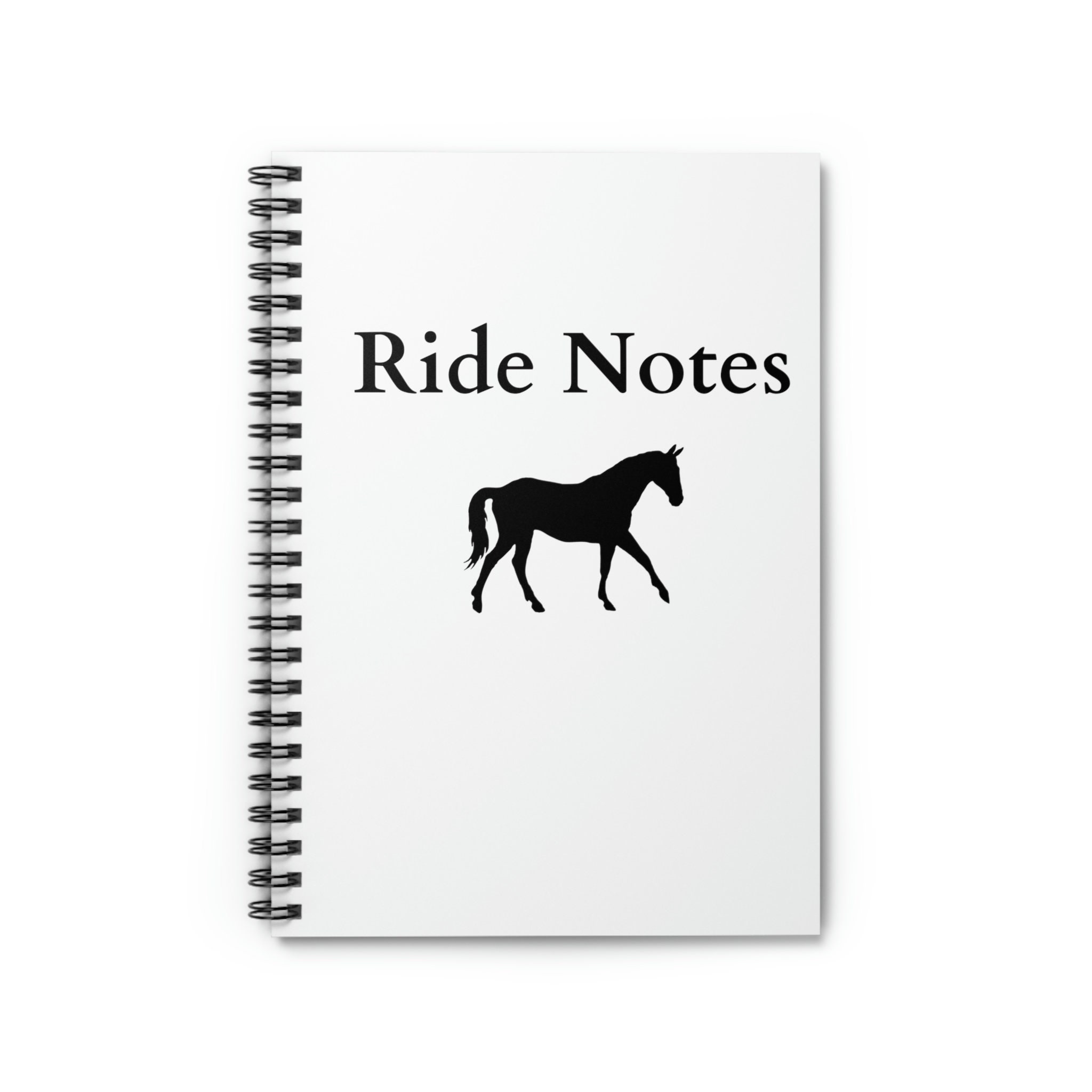 Riding Lesson Journal ride Notes Gift Horse Notebook Notepad Log Book ...